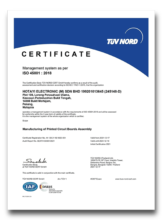 Hotayi Electronic (M) Sdn. Bhd.